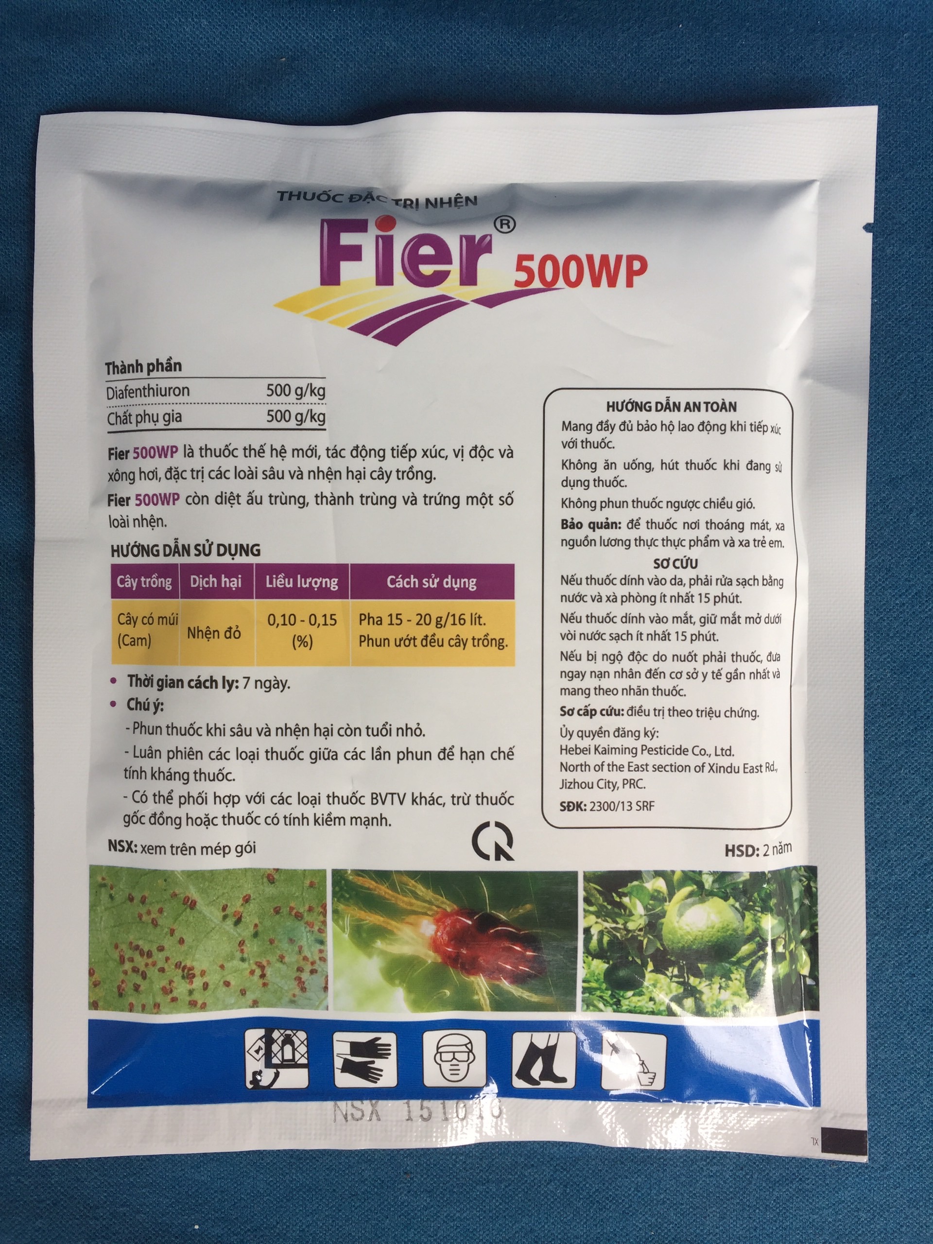 Fier 500WP – Công ty TNHH Đầu tư và Phát triển Ngọc Lâm